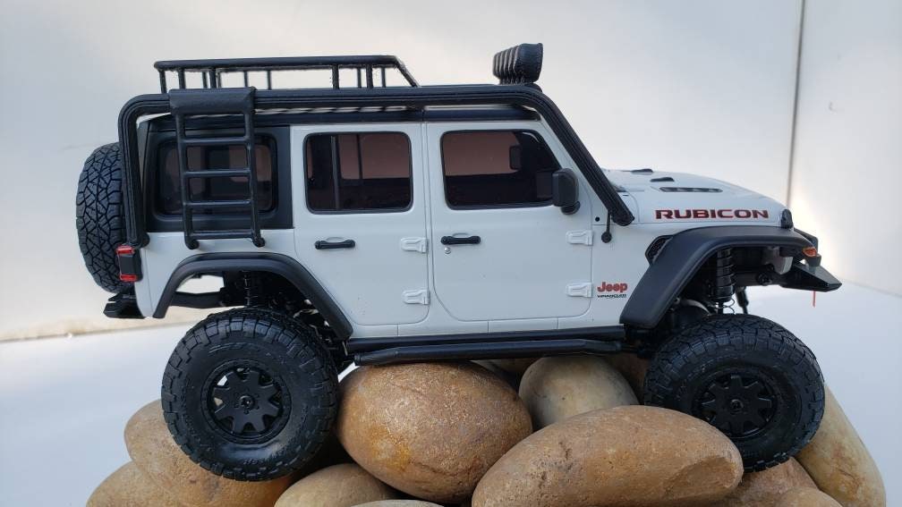 Kyosho Mini Z 4x4 Jeep Body Armor Rack With KC Lightbar and | Etsy