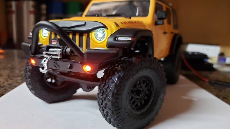Axial Scx24 Jlu Jeep / Gladiator Angry Face Ghost Face Grill | Etsy