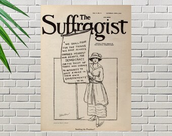Suffragette Poster | Etsy