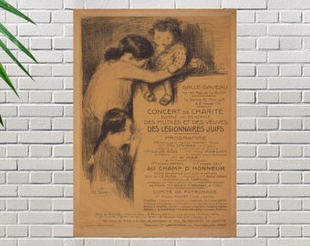French Concert Poster - Etsy