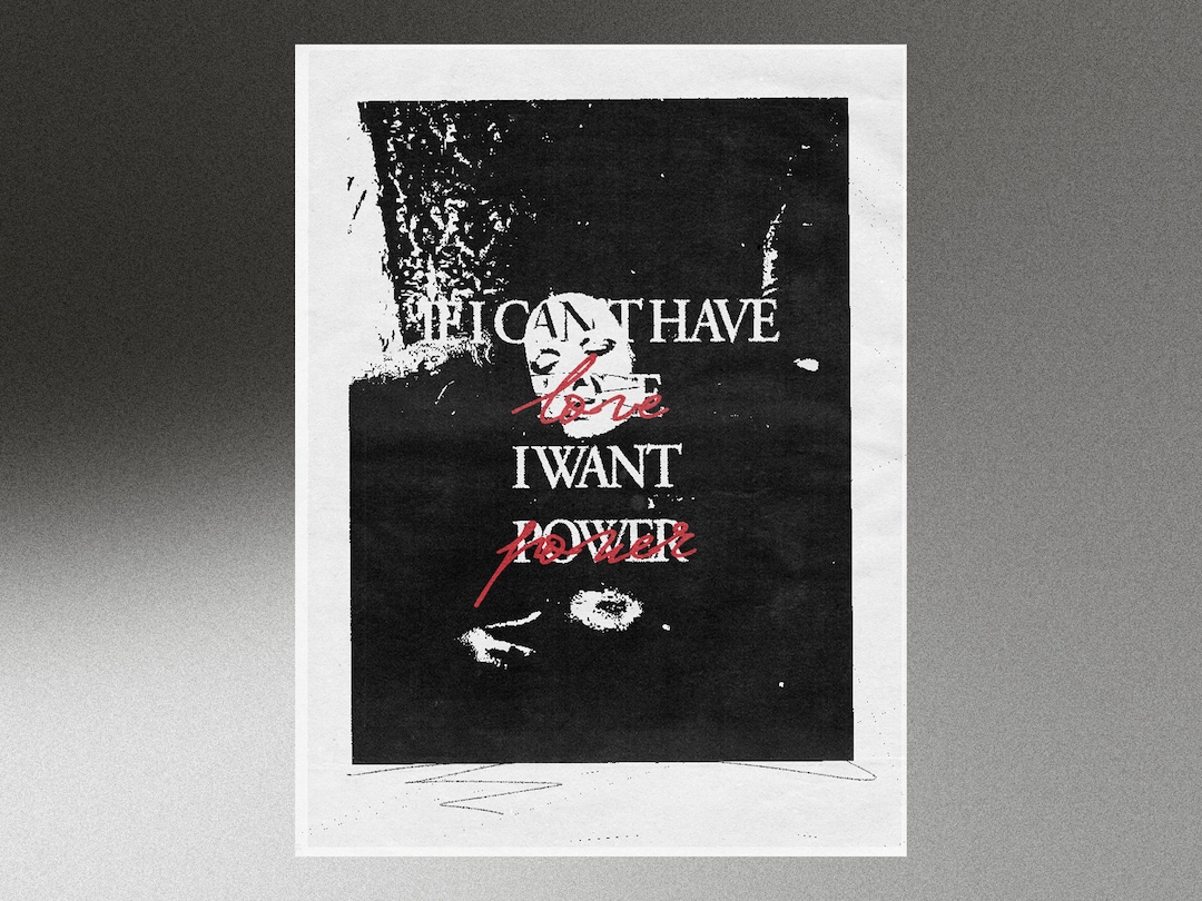 HALSEY, If I Can't Have Love I Want Power - Digital Print/downloadable ...