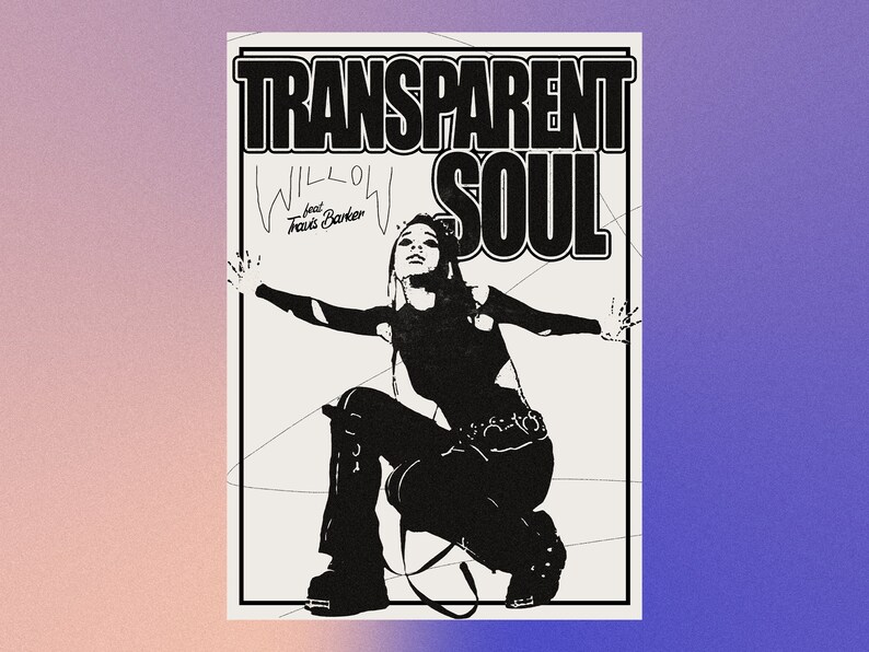 Willow Smith - Transparent Soul | PRINTABLE DIGITAL DOWNLOAD | Merch ...