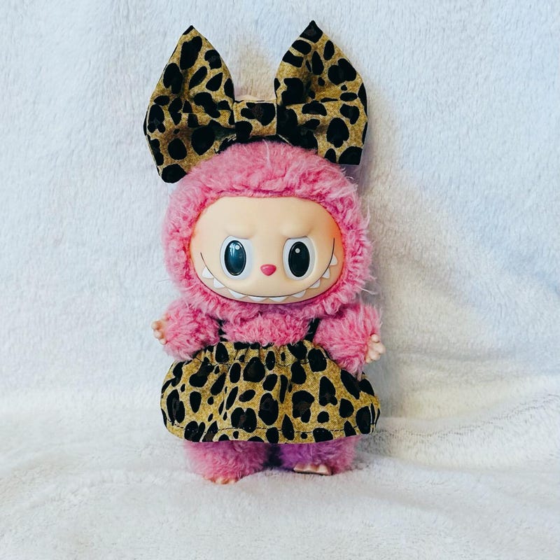 Custom Labubu Leopard - Etsy