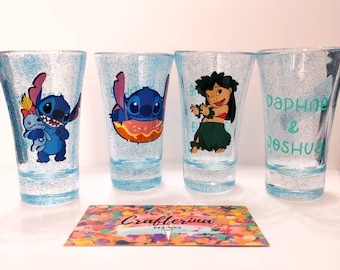 4 Shot Glasses - Etsy