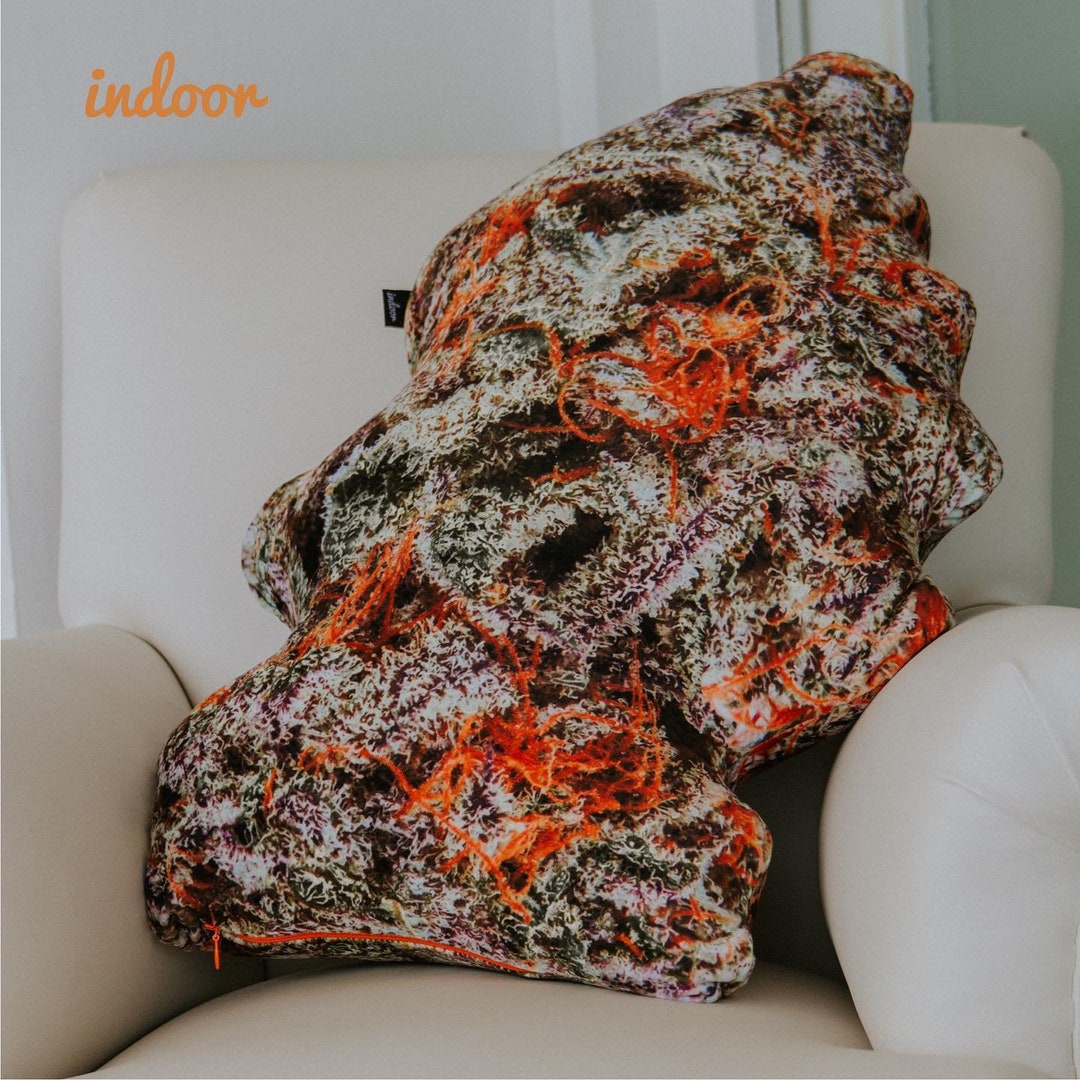 420 White Rhino Extra Soft XL Nug Pillow. Perfect Stoner - Etsy