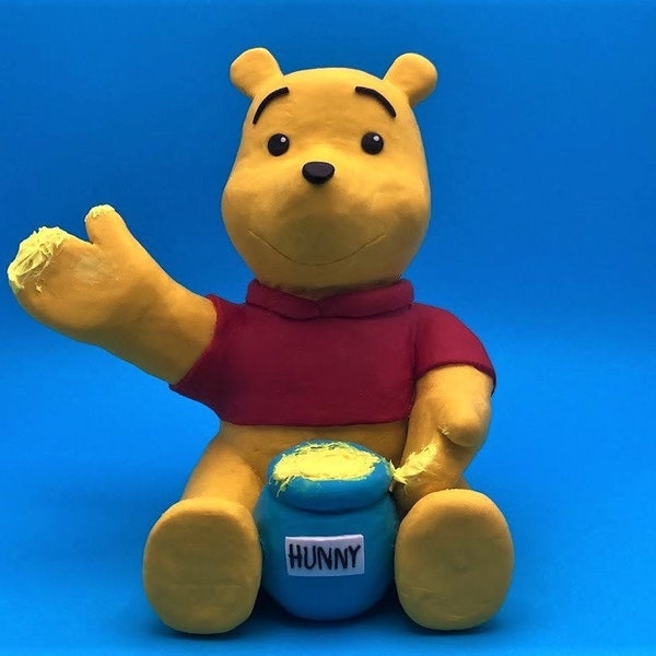 Classic Pooh Cake Topper - Etsy