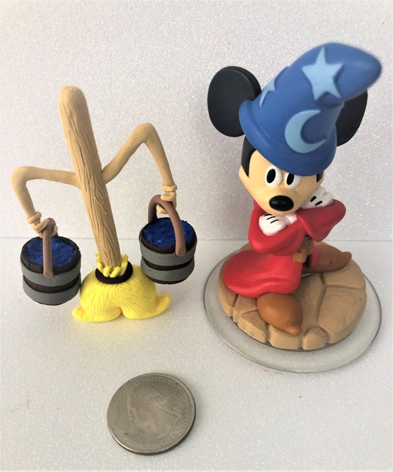 Handmade Polymer Clay Magic Broom Inspired by Disney's | Etsy