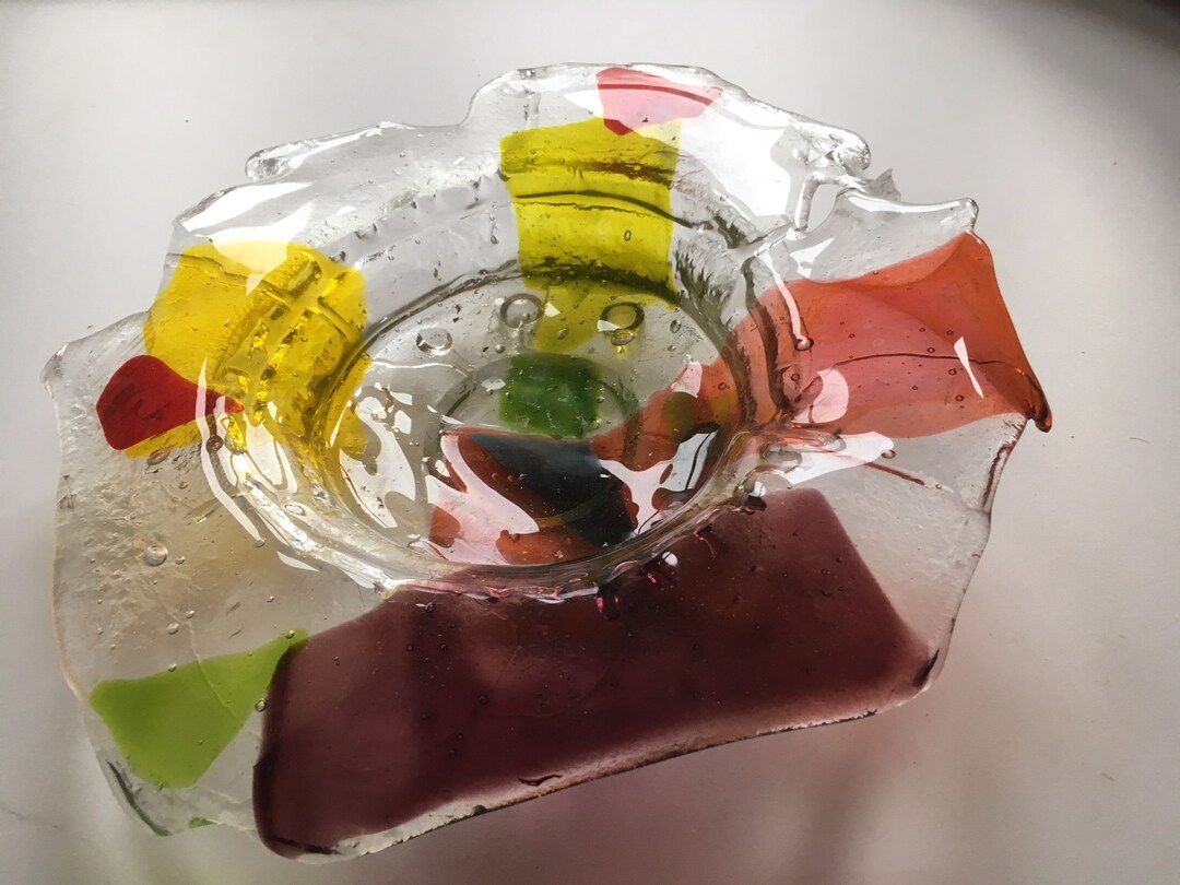 Colourful Glass Brake Disc Bowl - Etsy