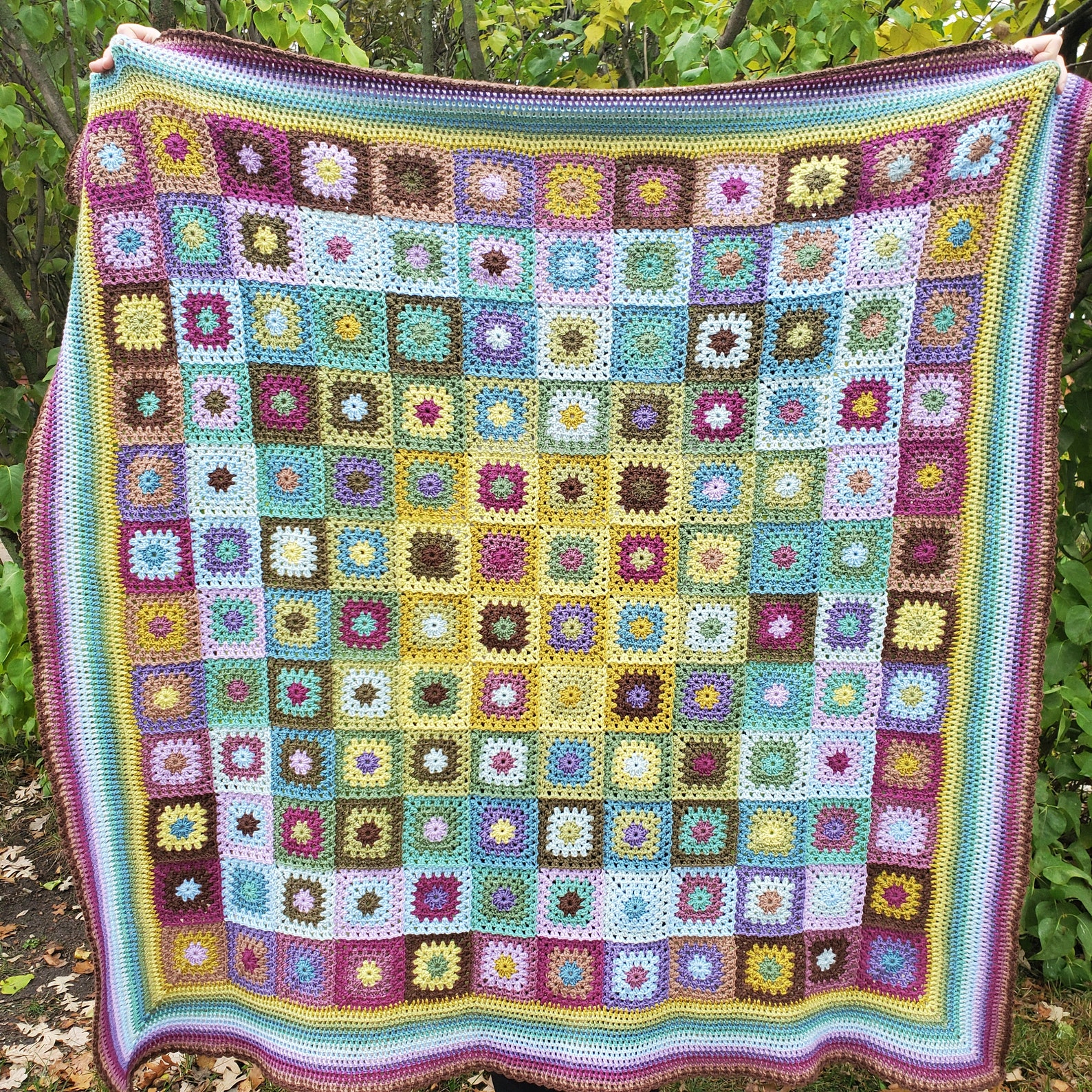 Moorland Aria Crochet Blanket - Etsy