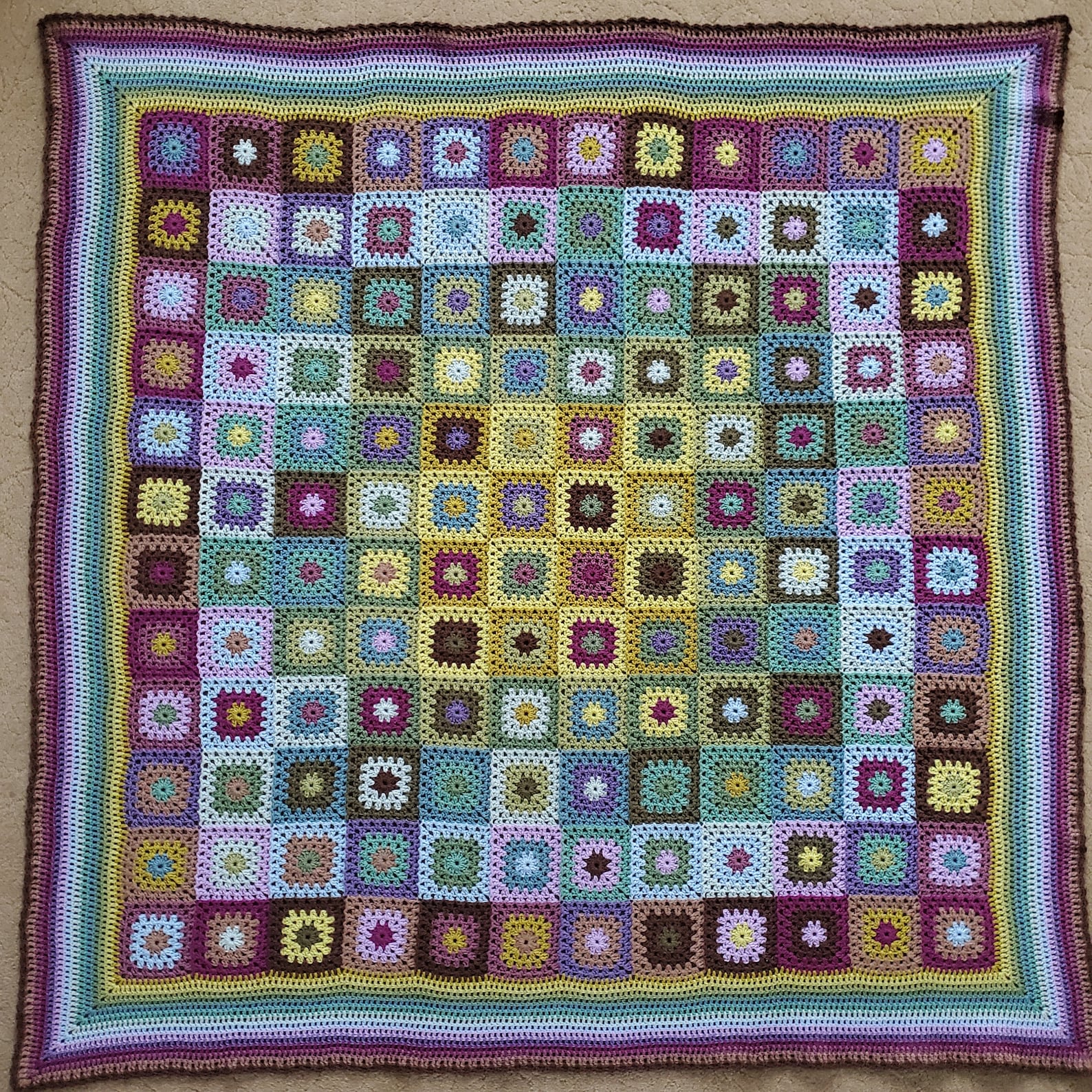 Moorland Aria Crochet Blanket - Etsy