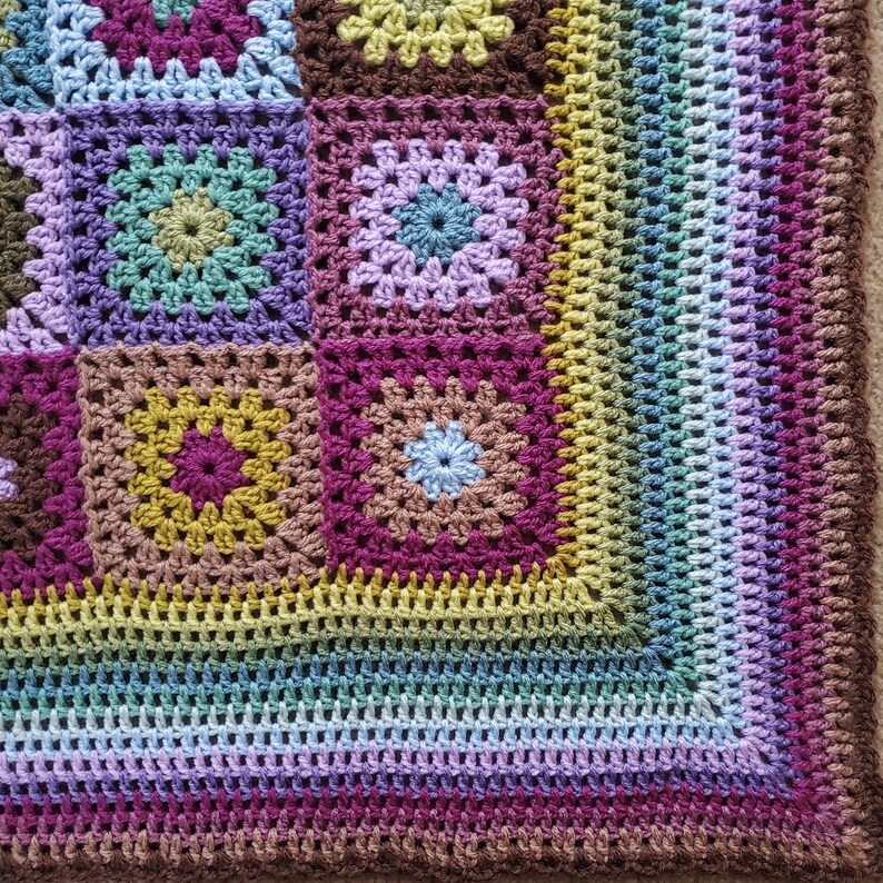 Moorland Aria Crochet Blanket - Etsy