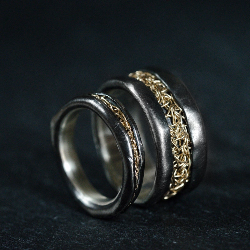 Wedding Rings Rustic - Etsy