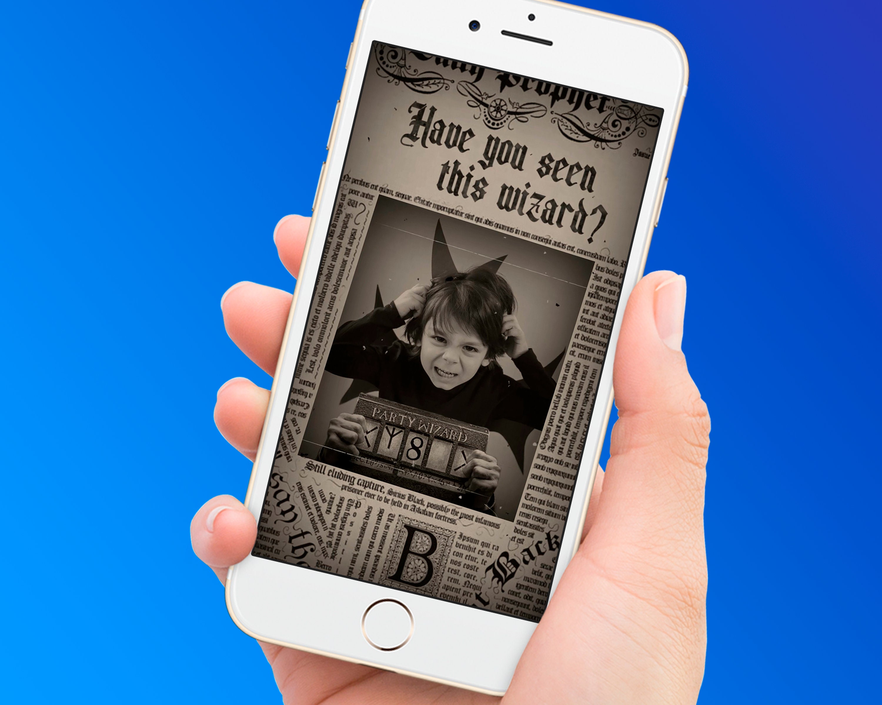 Wizard Invitation, Wizard Birthday Invite, Wizard Party Video, Magical ...