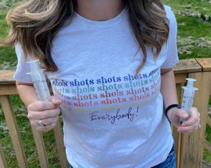 Shot Girl Summer Tshirt Got My Shot Tshirt Vaccinated Summer Ready for ...