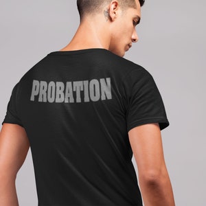 Probation Officer Appreciation T-shirt Unique Design, Distressed ...