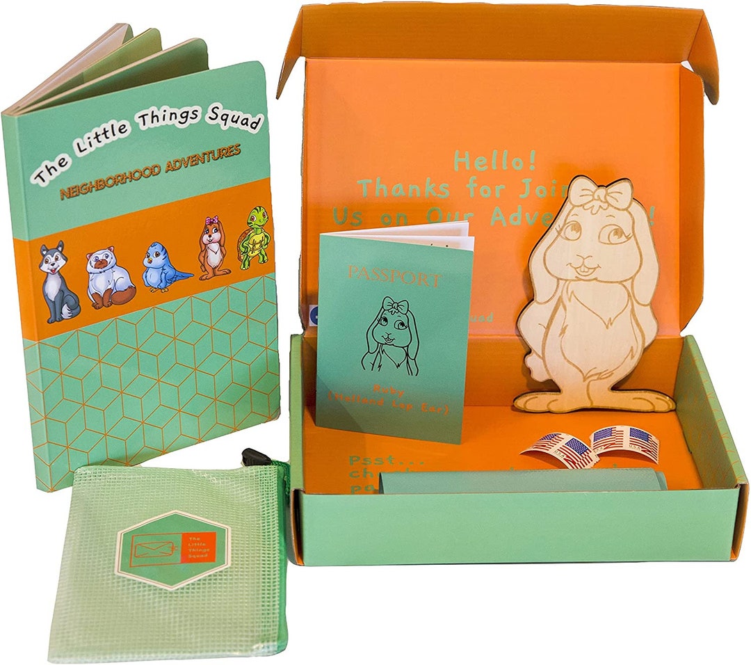 Pen Pal Kit for Kids Ruby the Rabbit Letter Writing, Creative Toy ...
