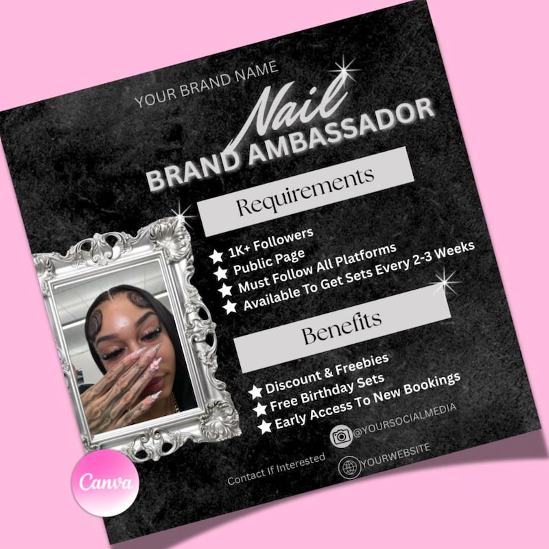 Wanted Nail Flyer - Etsy