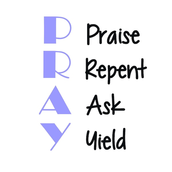 Praise God Clipart - Etsy