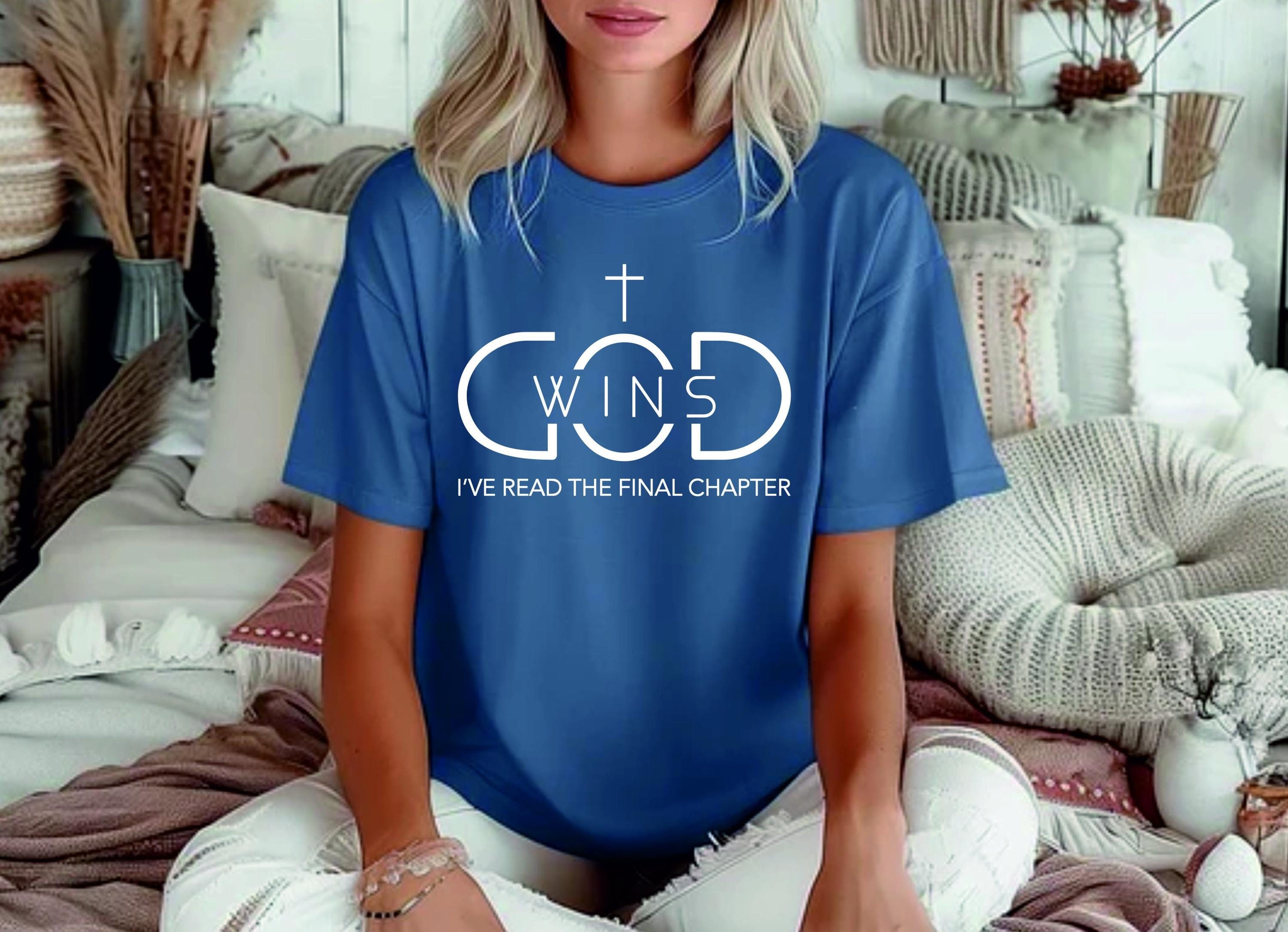 God Wins Religious Design: Christian SVG, PNG, DXF (digital Download ...