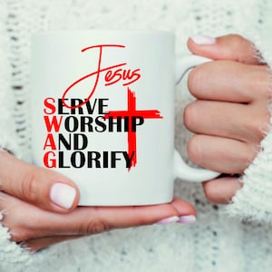 Jesus SWAG Svg Png, Serve Svg, Worship Svg, Glorify Svg, Christian Svg ...