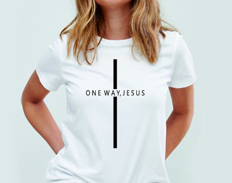 ONE WAY JESUS Jesus Svg Christian Shirt Religion Svg Jesus | Etsy