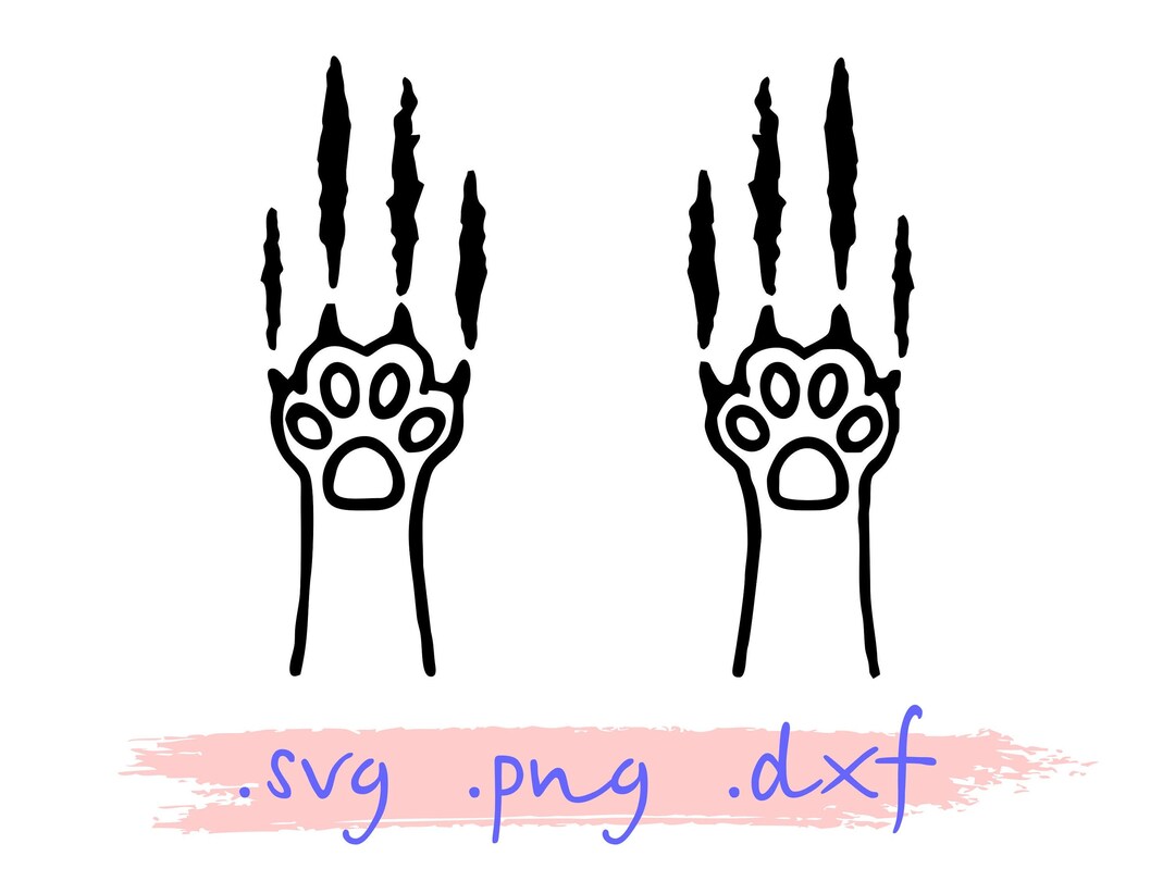 Scratches Svg, Cat Svg, Claw Scratches, Cricut, Scratch Svg, Cut Files ...