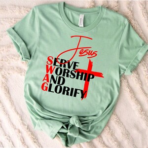 Jesus SWAG Svg Png, Serve Svg, Worship Svg, Glorify Svg, Christian Svg ...