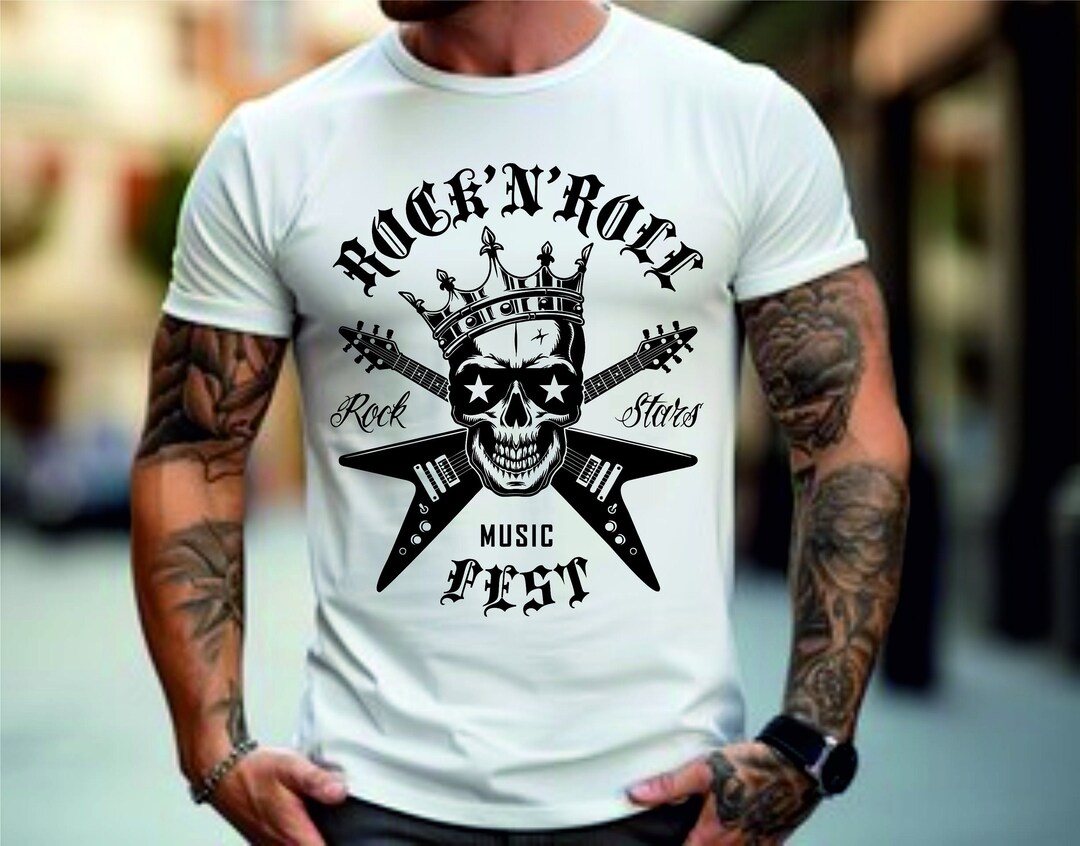 Rockstar Svg, Rock Star Svg, Rock and Roll Svg, Rock Svg, Star Svg ...