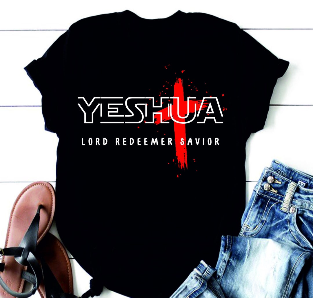 Yeshua Shirt SVG PNG: Christian Religious Design (digital Download) - Etsy