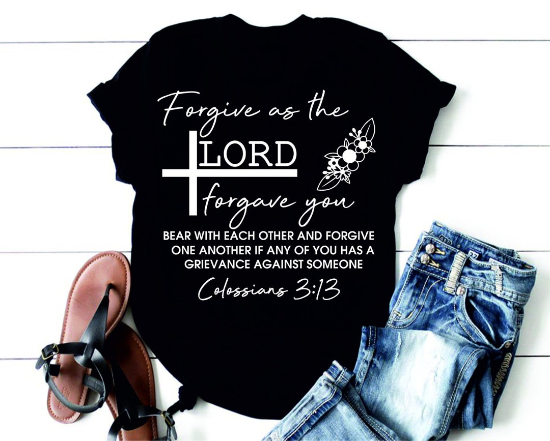 Forgiven SVG, Inspirational Svg, Religious SVG, Forgive as the Lord ...
