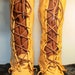 Moose Moccasin Boots - Handmade Leather - Hunting and Hiking Boots for ...