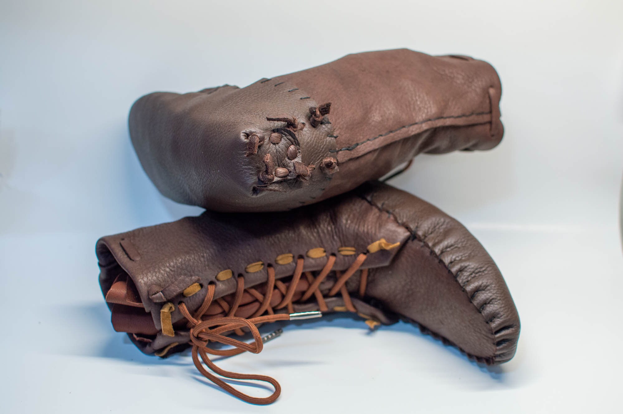 Handmade Moose Hide Moccasin Boots, Soft Sole, Tall Winter Boots - Etsy