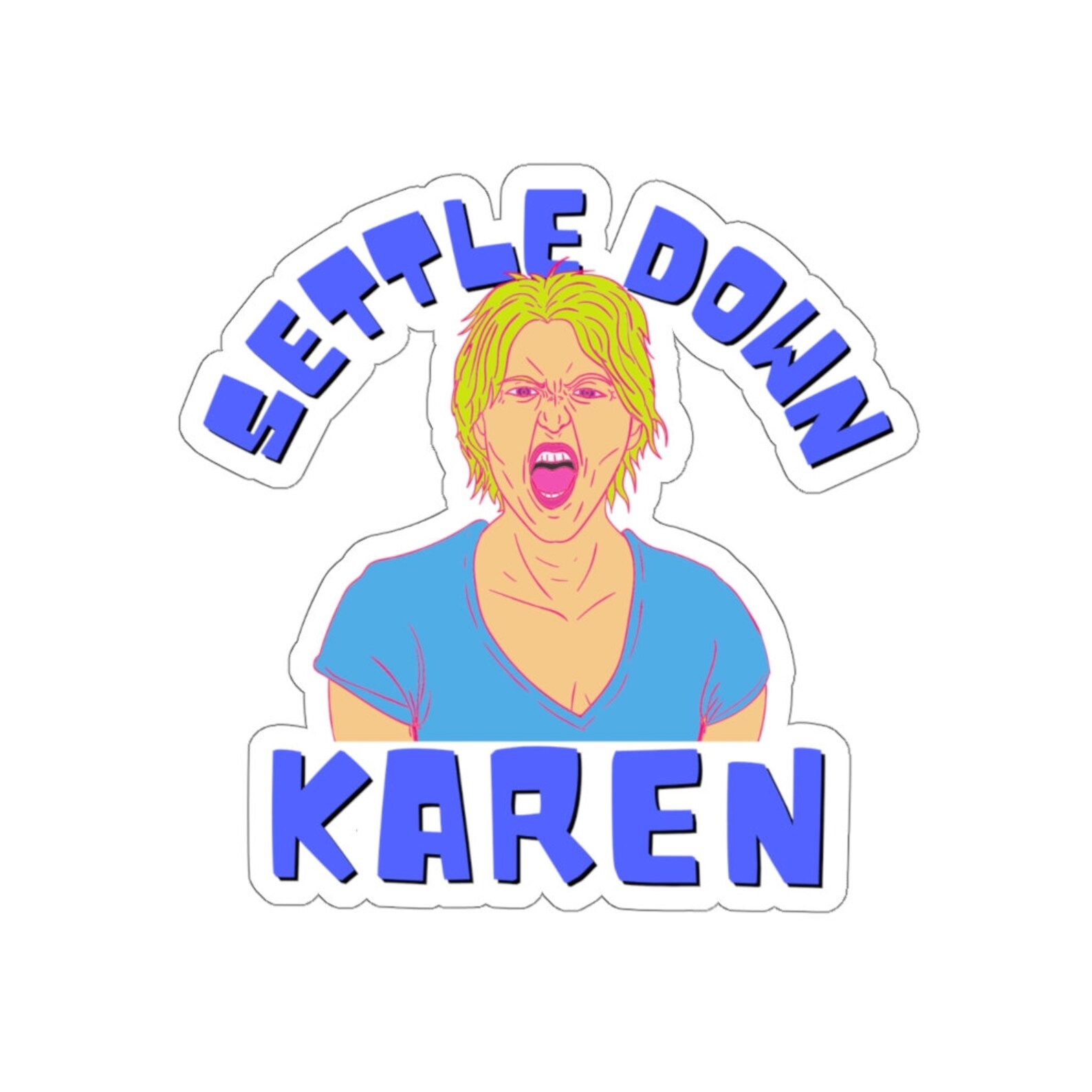No Karens Decal Karen Sticker Don't Be a Karen | Etsy