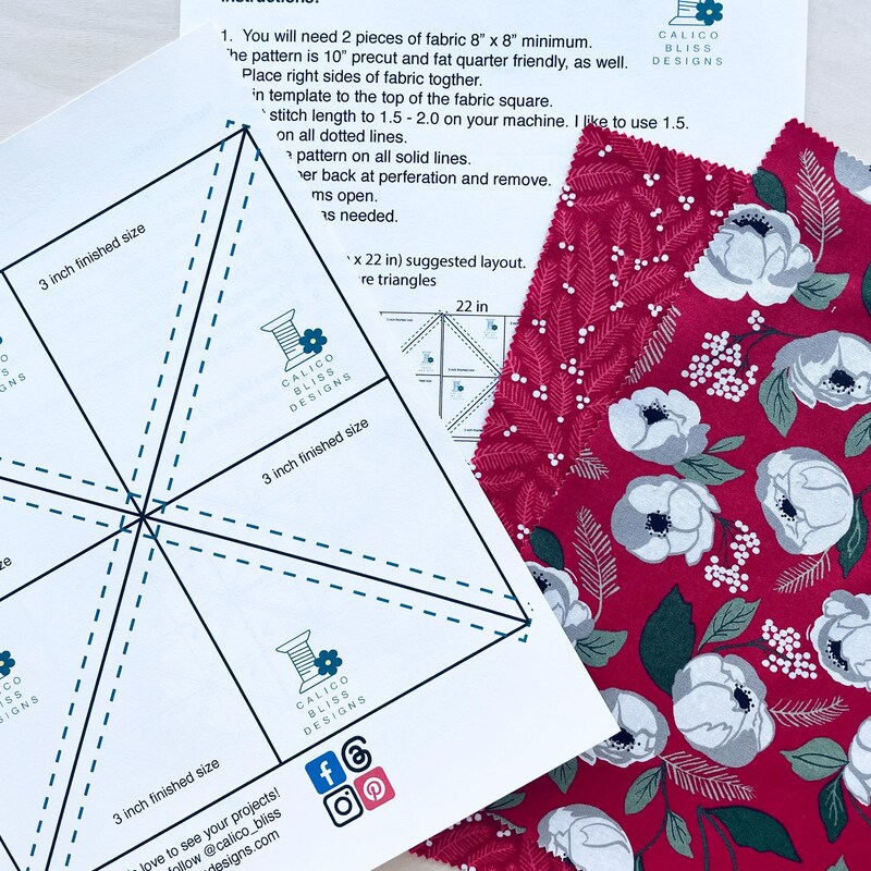 Half Square Triangle - Etsy