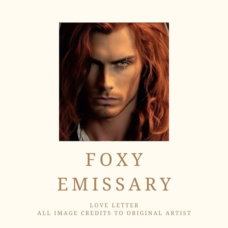 Foxy Emissary Letter - Digital Download - [SFW] - 1,000 Words ...