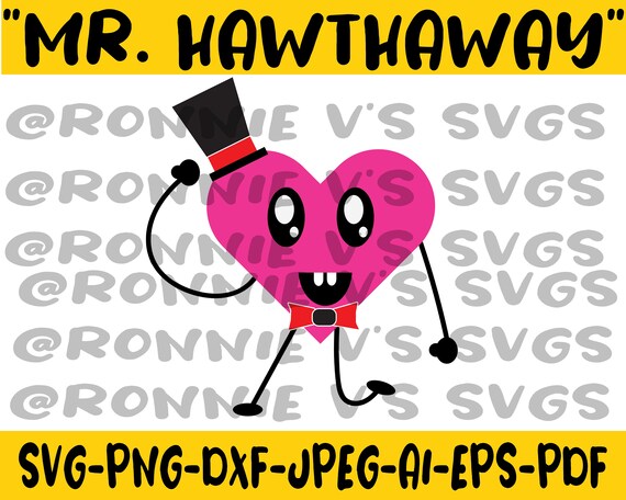 Happy Dancing HEART Svg KAWAII Heart Clipart CARTOON Heart - Etsy