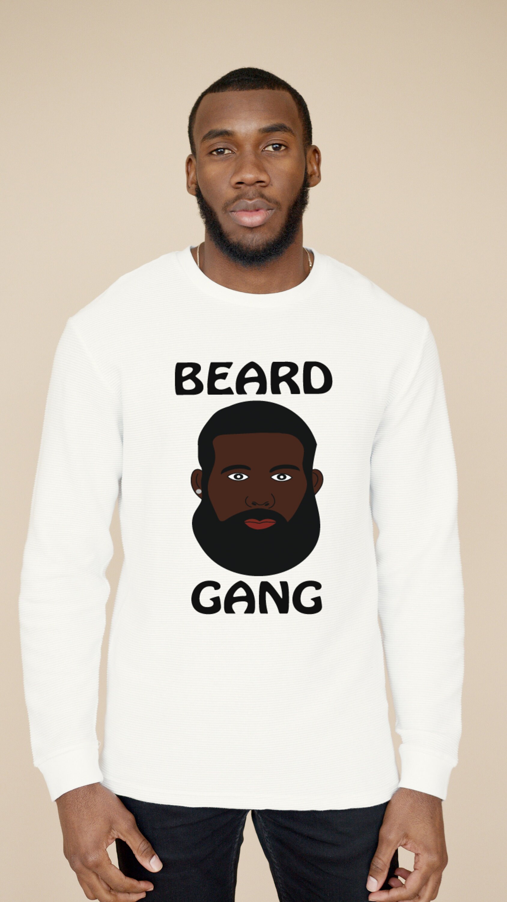 BEARD GANG Svg Black Man Face With Beard Svg African American Man Svg ...