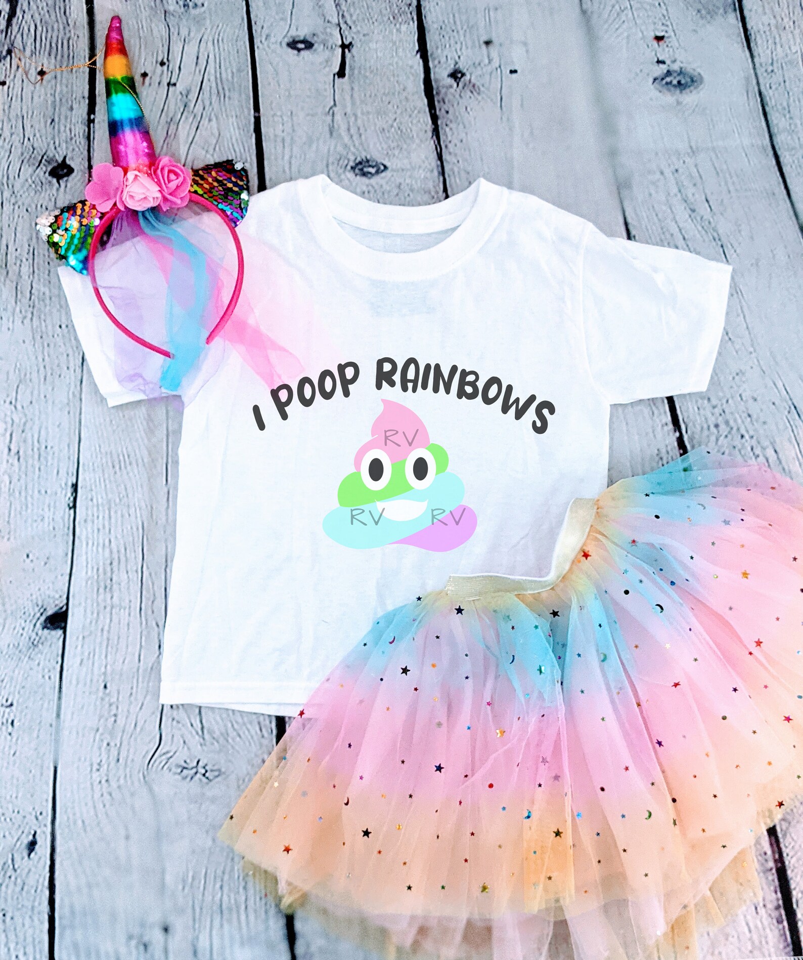Pastel POOP Emoji Svg| I Poop RAINBOWS Svg | Colorful Unicorn Poop Svg ...