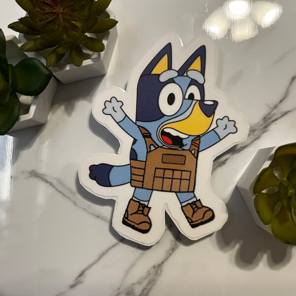 Bluey Stickers - Etsy