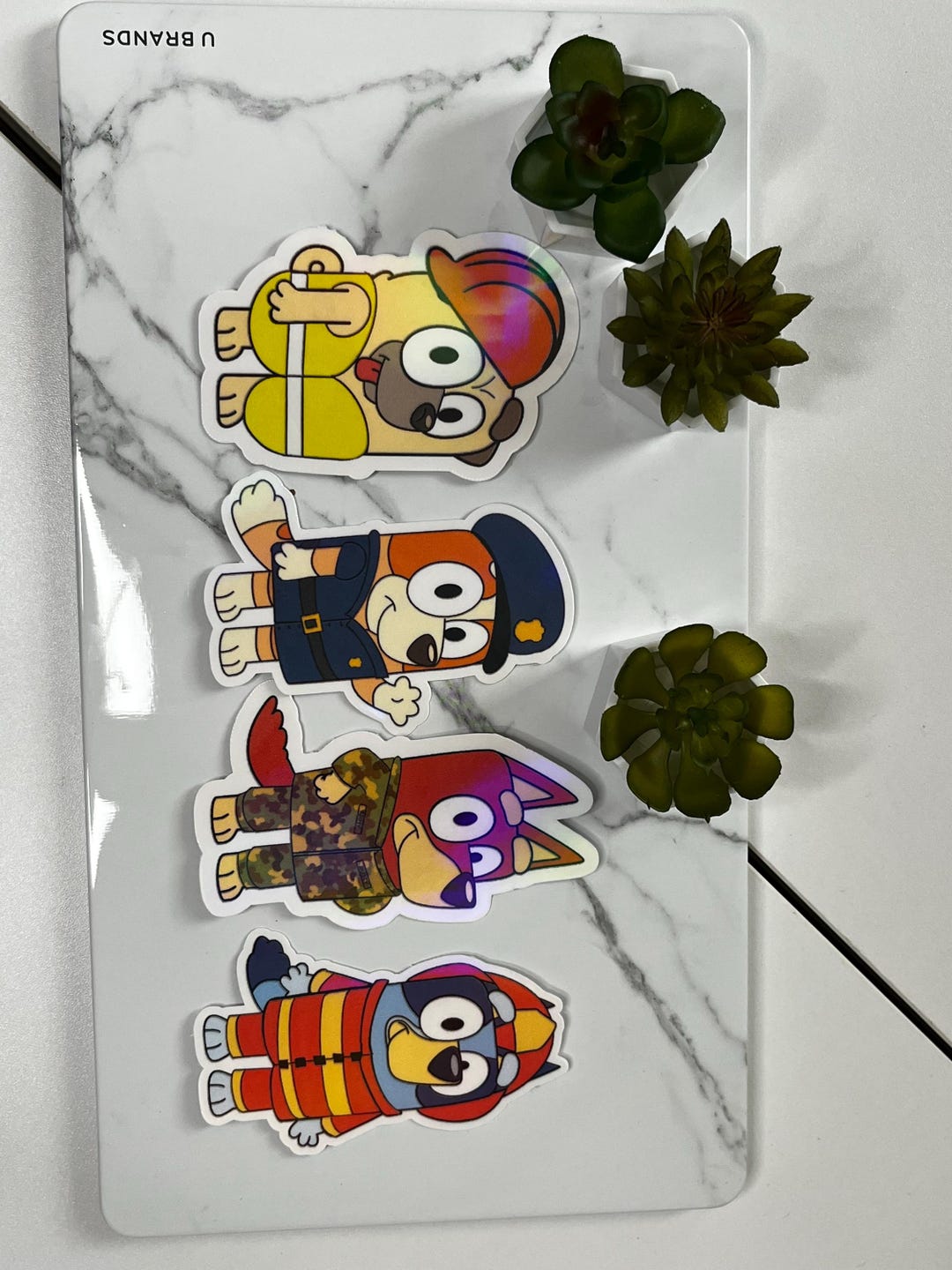 Career Bluey Character Sticker/decal. Waterproof Durable Stickers for ...