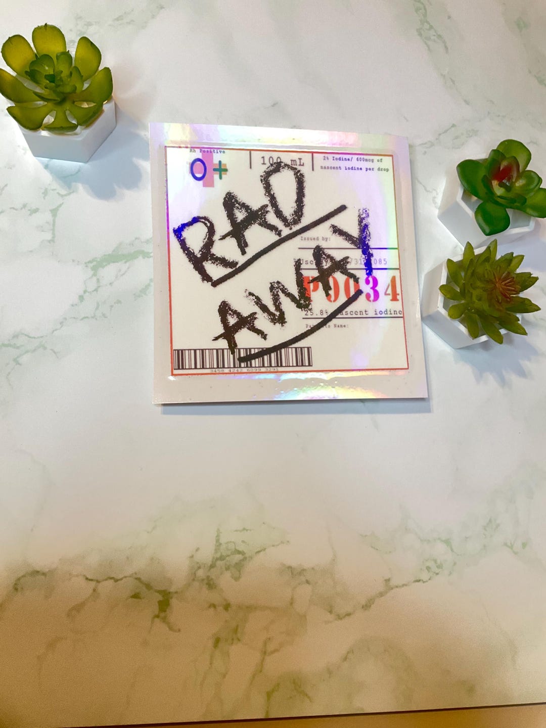 Rad Away Fallout Inspired Radiation Prop Drinkable IV Bag/ Party Favor ...