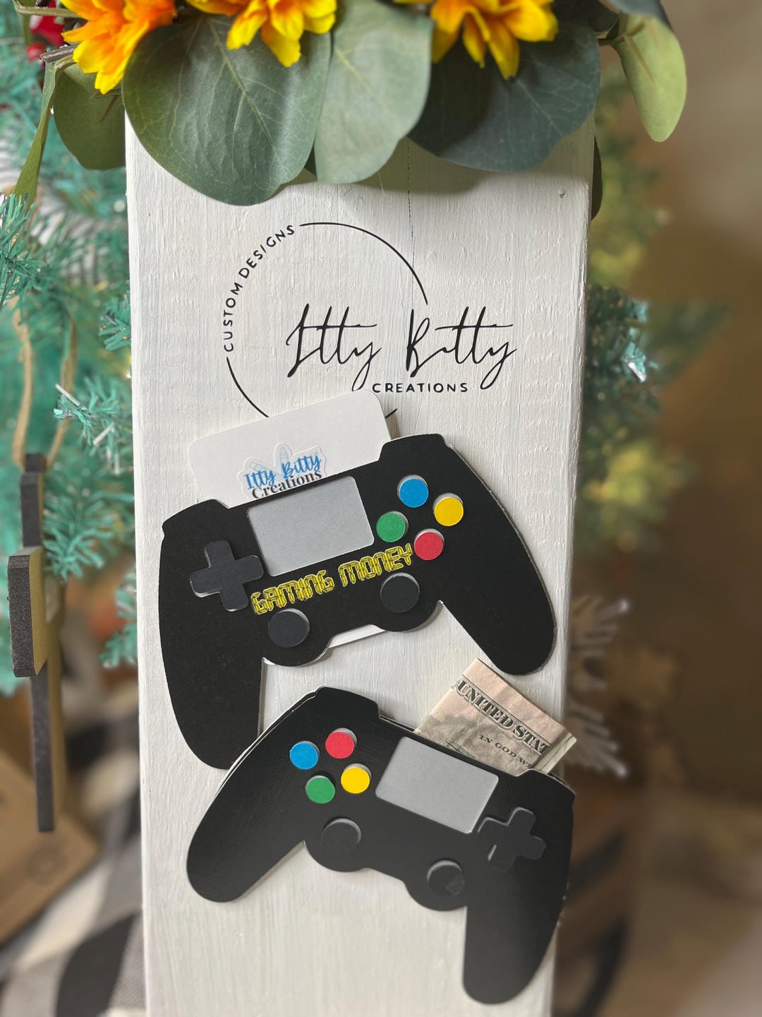 Game Controller Gift Card/money Holder. Birthday Card Christmas Card ...