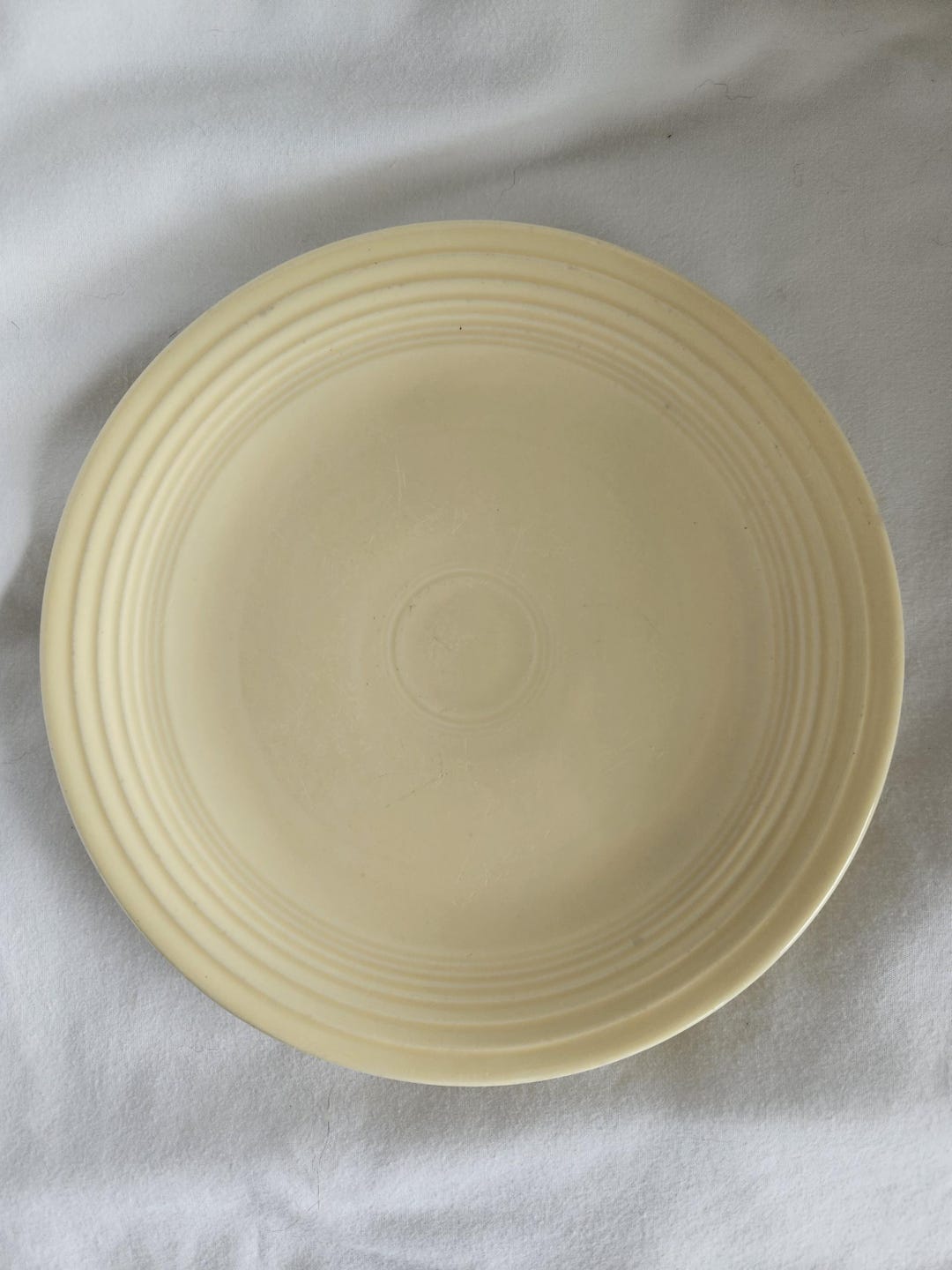 Vintage Unmarked Original Old IVORY Fiestaware 7 Inch Salad Plate - Etsy