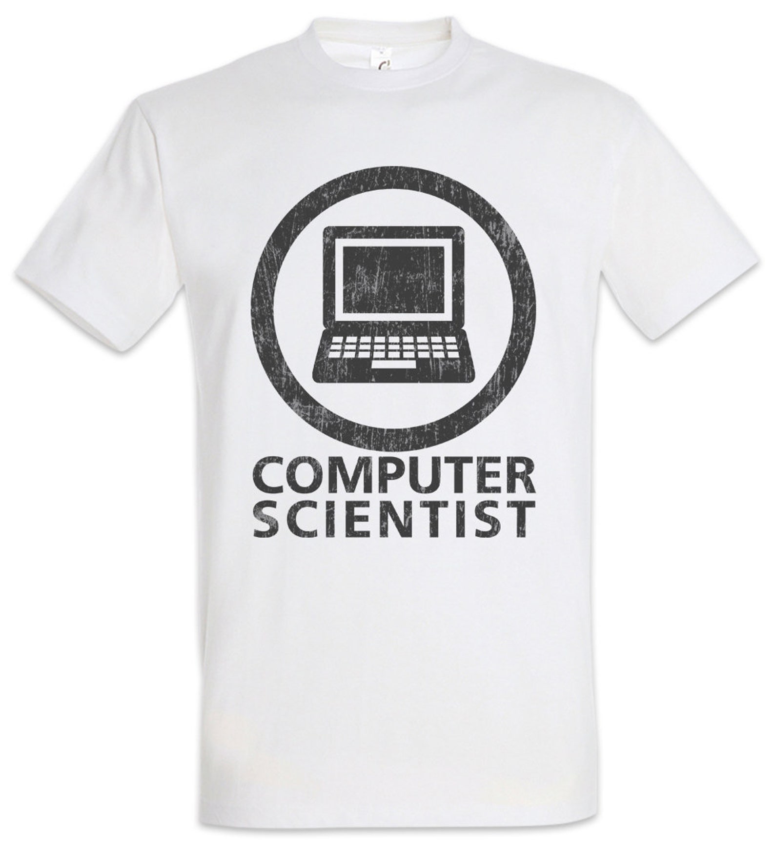 Computer Scientist Men T-Shirt Fun in the world Computer | Etsy