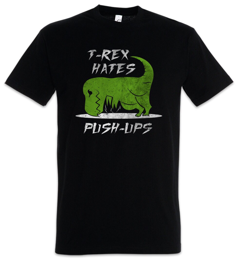 T Rex Hates Pushups Wallpaper