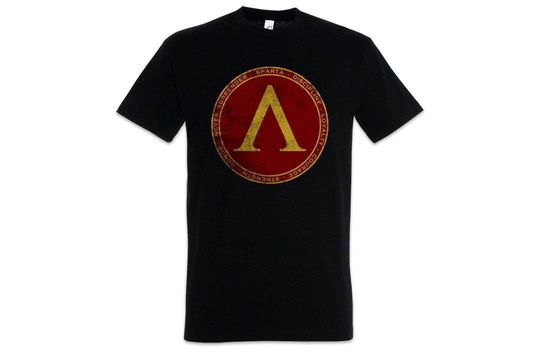 Sparta Men's T-shirt Poleis Polis Spartans Spartans Never Surrender ...