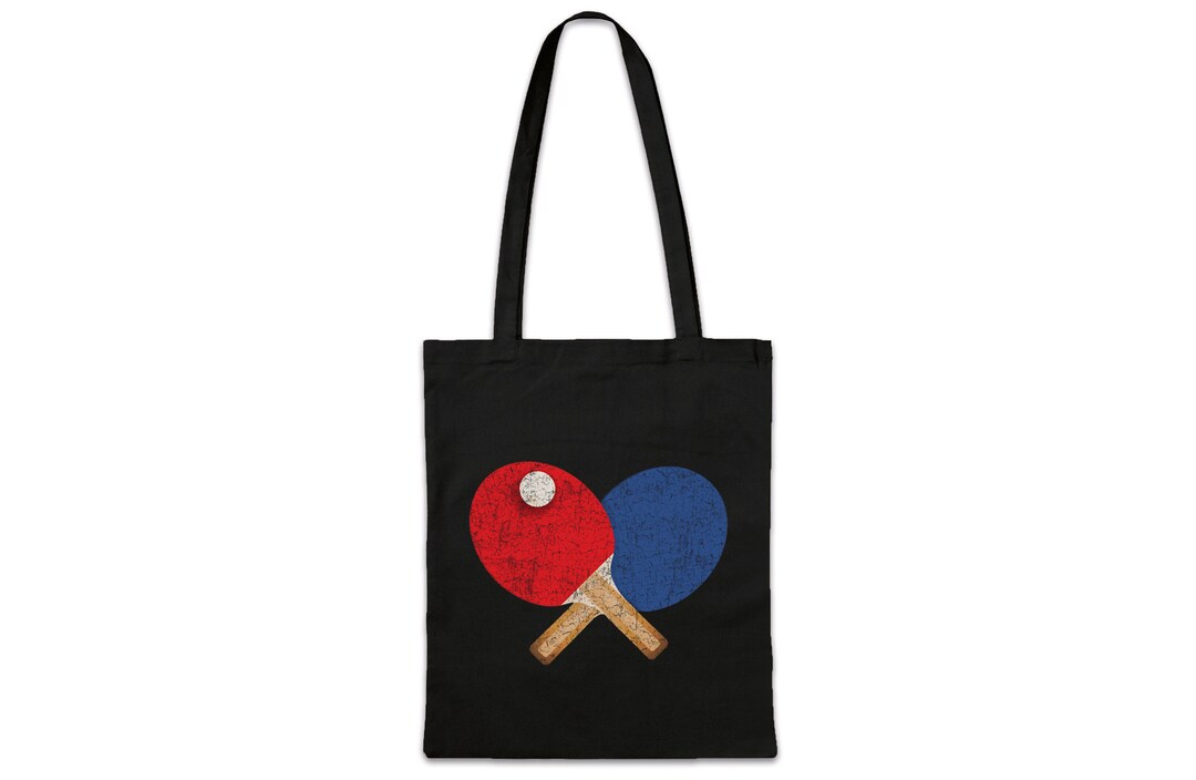 Table Tennis Tools I Shopper Shopping Cotton Bag Player Passion Love ...