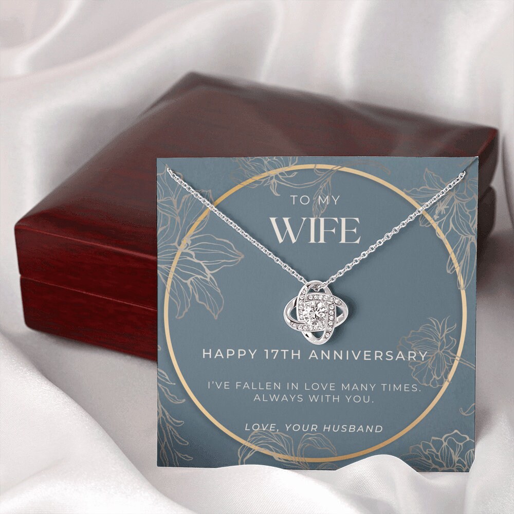 17 Year Anniversary Gift for Wife 17 Year Anniversary Gifts - Etsy