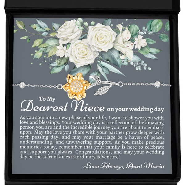 Letter to Niece on Her Wedding - Etsy