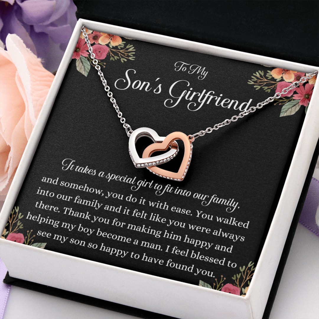 Gifts for Sons Girlfriend, Sons Girlfriend Gift, Meaningful Gift ...
